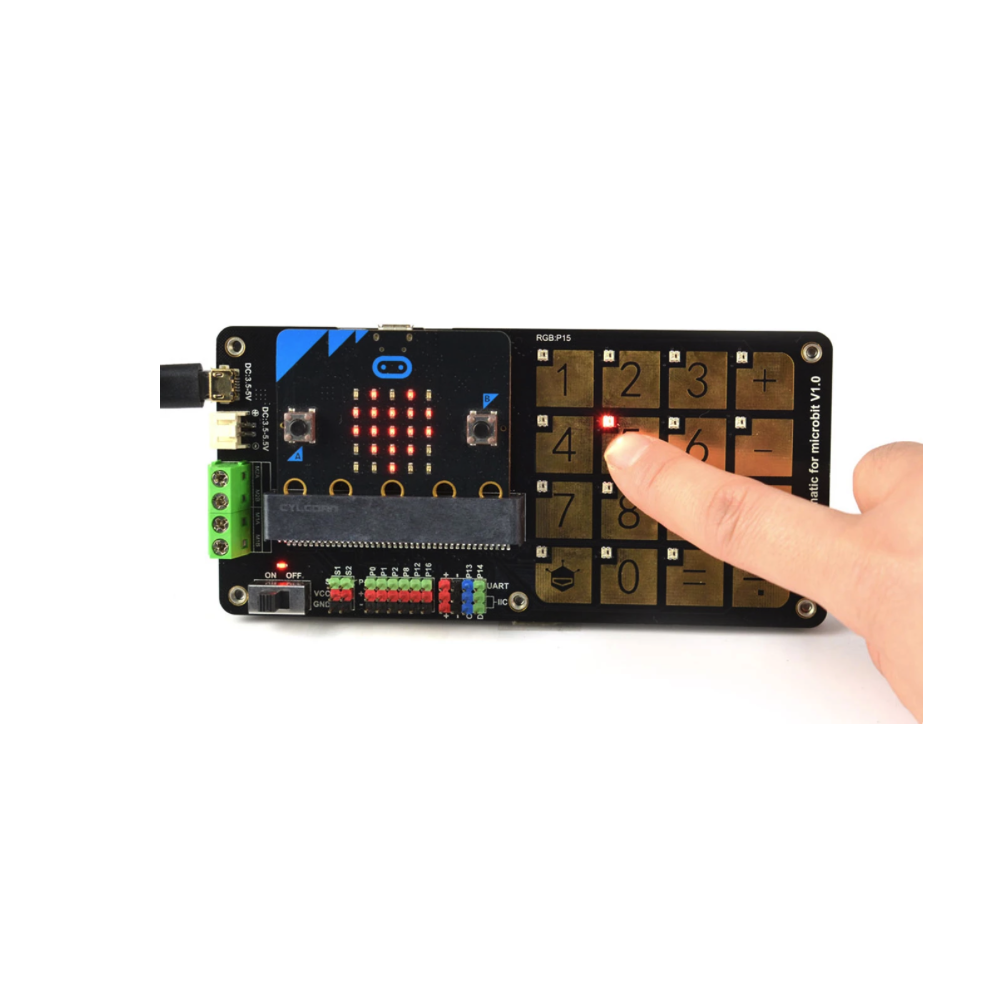 Teclado capacitivo para micro:bit