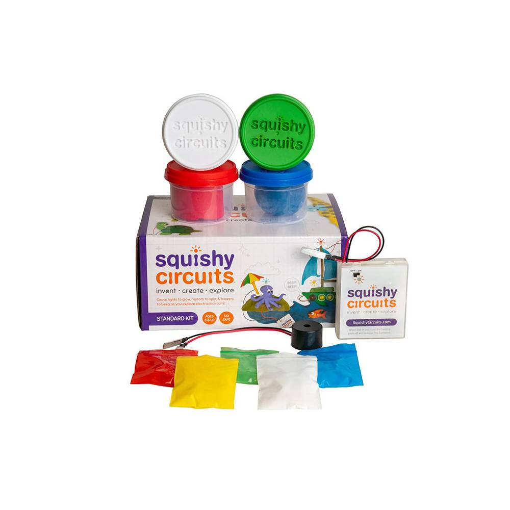 Kit Squishy Circuits Standard – Electrónica para imaginar