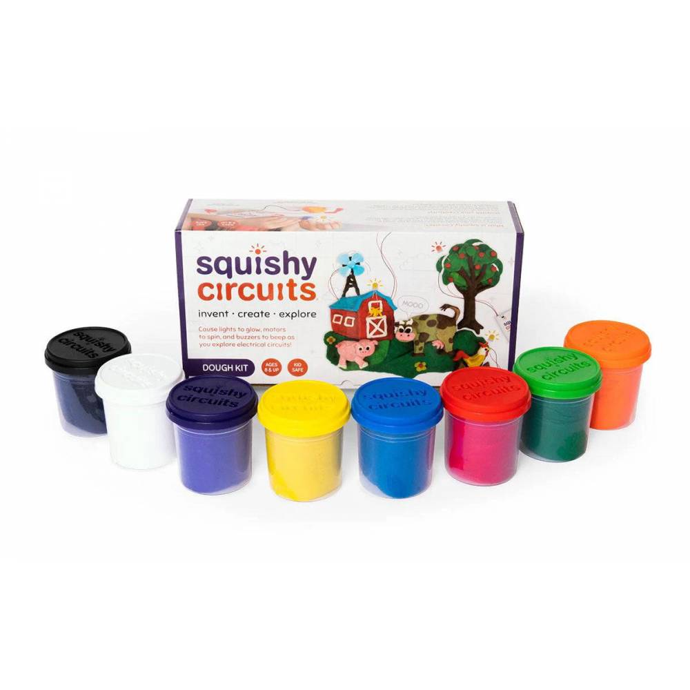 Squishy Circuits Dough Kit – Más color para tus circuitos